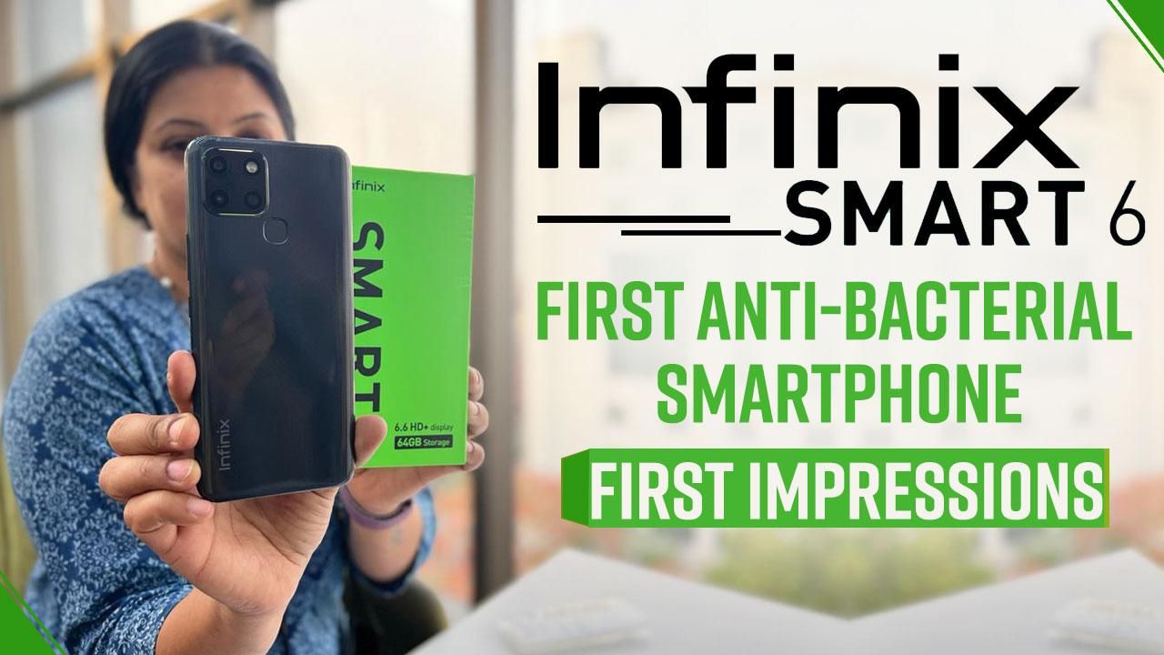 Infinix Smart 6 With Anti Bacterial Back Panel And Helio A22 SoC ...