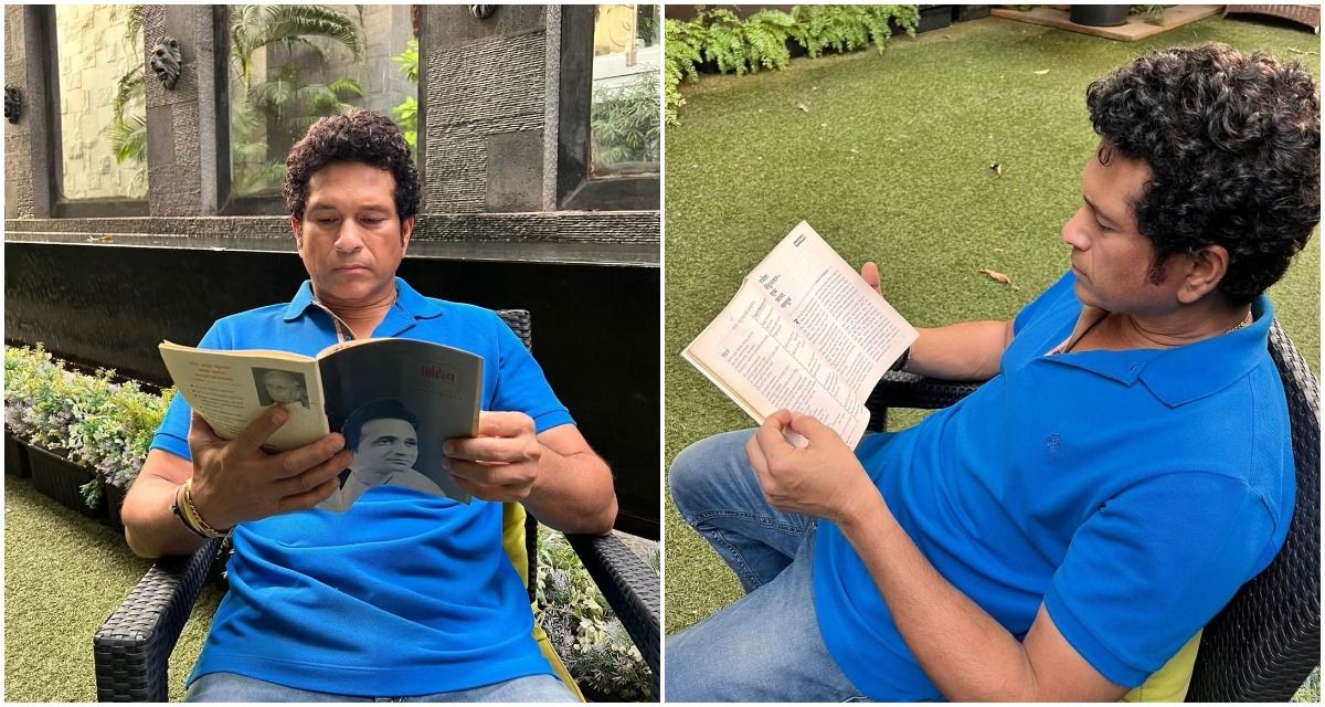 World Book Day: Sachin Tendulkar Posts Photos of Him Reading Poems of ...