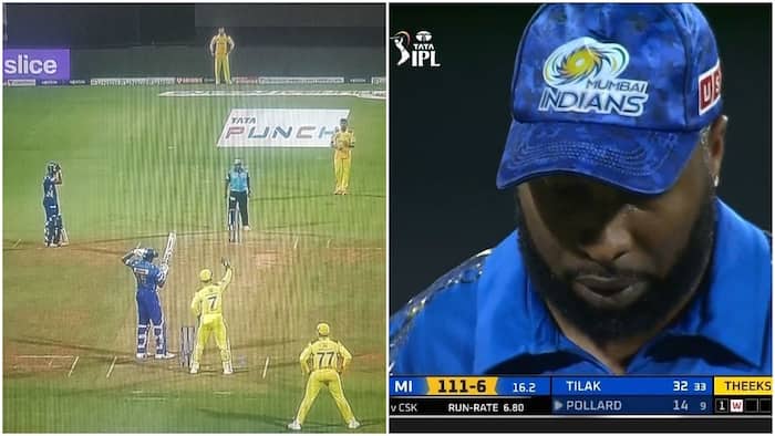 IPL 2022 | MS Dhoni Sets Up Kieron Pollard's Dismissal Yet Again With ...