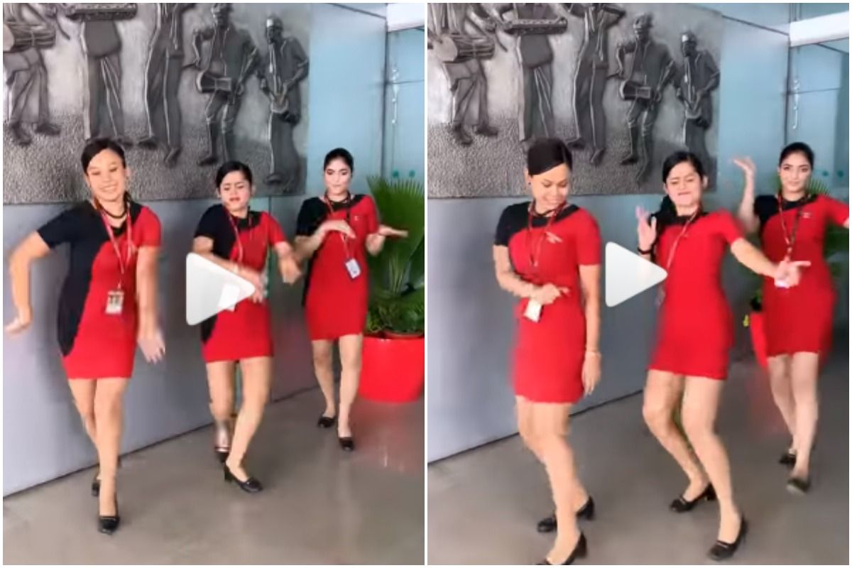 Spicejet Air Hostess Dance