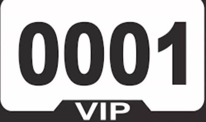 Super VIP Number 0001: यहां पर सुपर VIP नंबर 0001 अब आम लोगों के लिए ...