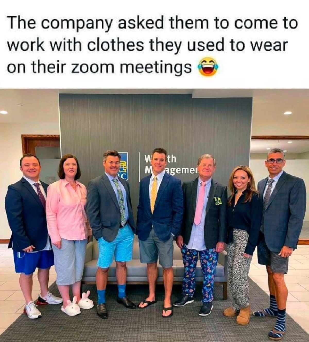Company Asks Employees to Wear Zoom Outfits To Work, They Show Up in ...