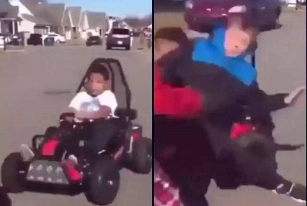 Viral Video: Kid Breaks Off Fight Between Two Friends With His Toy Car ...