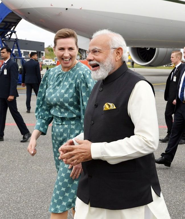 Postcards From Copenhagen: PM Modi Meets Danish PM Mette Frederiksen ...