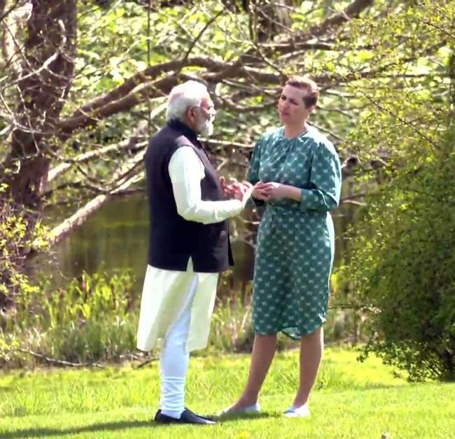 Postcards From Copenhagen: PM Modi Meets Danish PM Mette Frederiksen ...