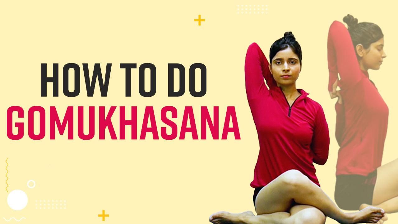 How to do Gomukhasana Video: Benefits, Steps, And Precautions - Watch