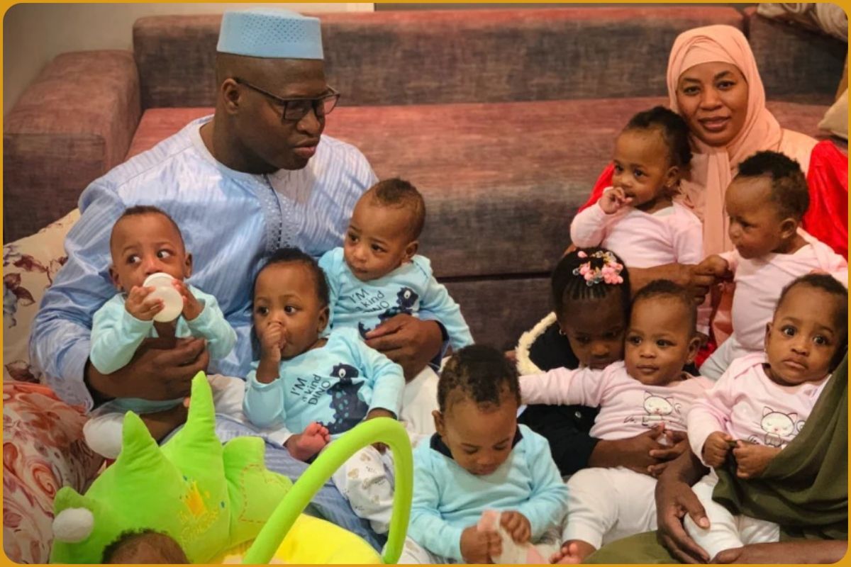 एक साथ 9 बच्चों को जन्म देने वाली हलीमा सिसे ने मनाया उनका पहला जन्मदिन ...