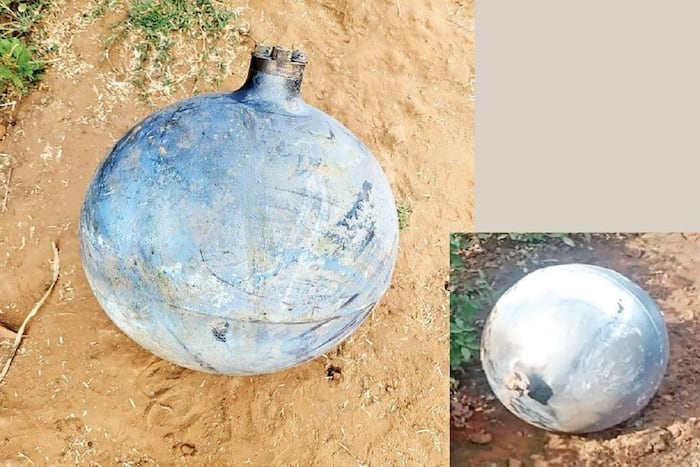 Mysterious Metal Balls Fall From Space In Gujarat