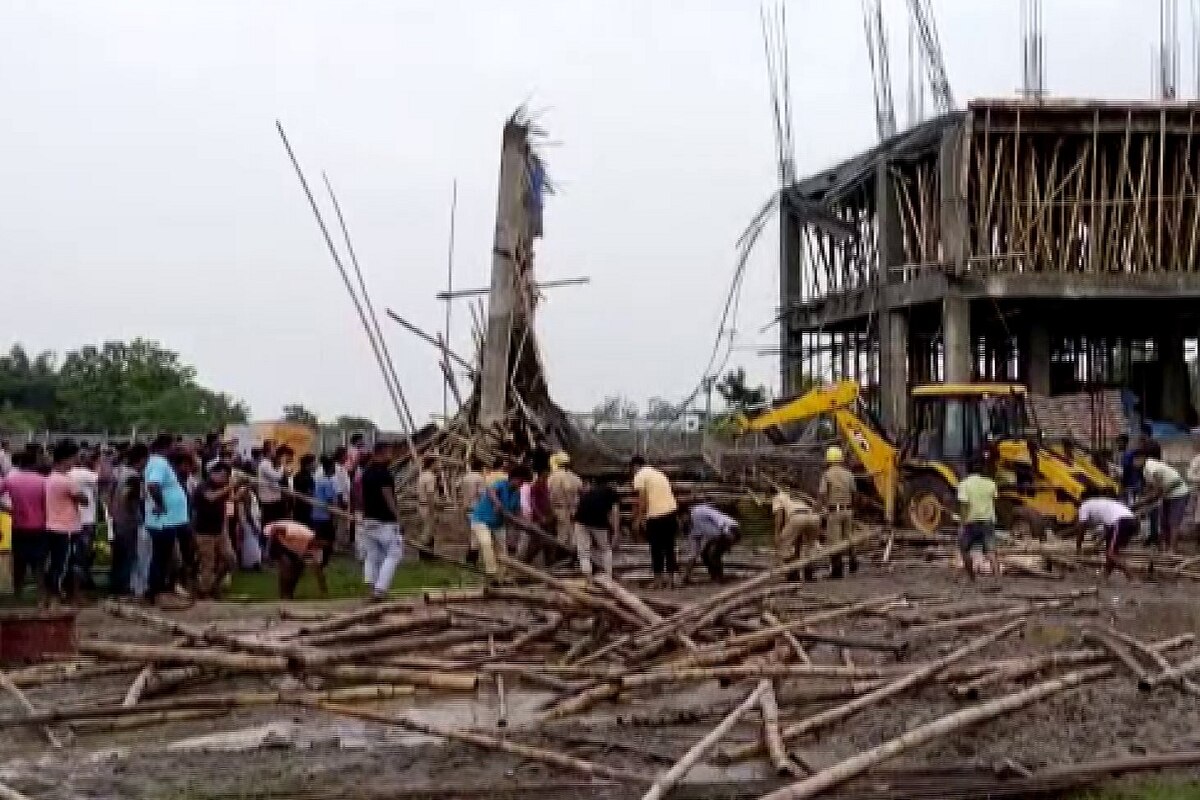 Under-construction School Building Collapses in West Bengal’s Cooch ...
