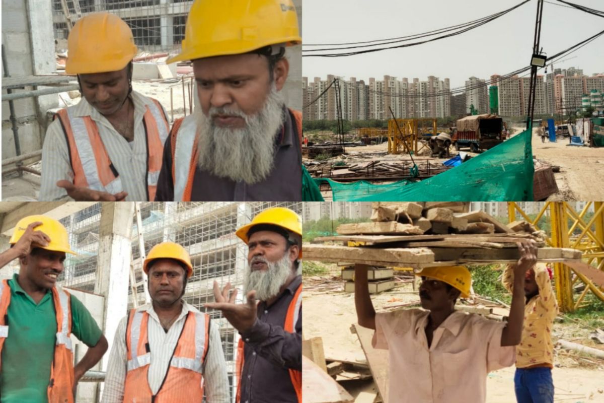 Scorching Heat - Only Option For Struggling Workers