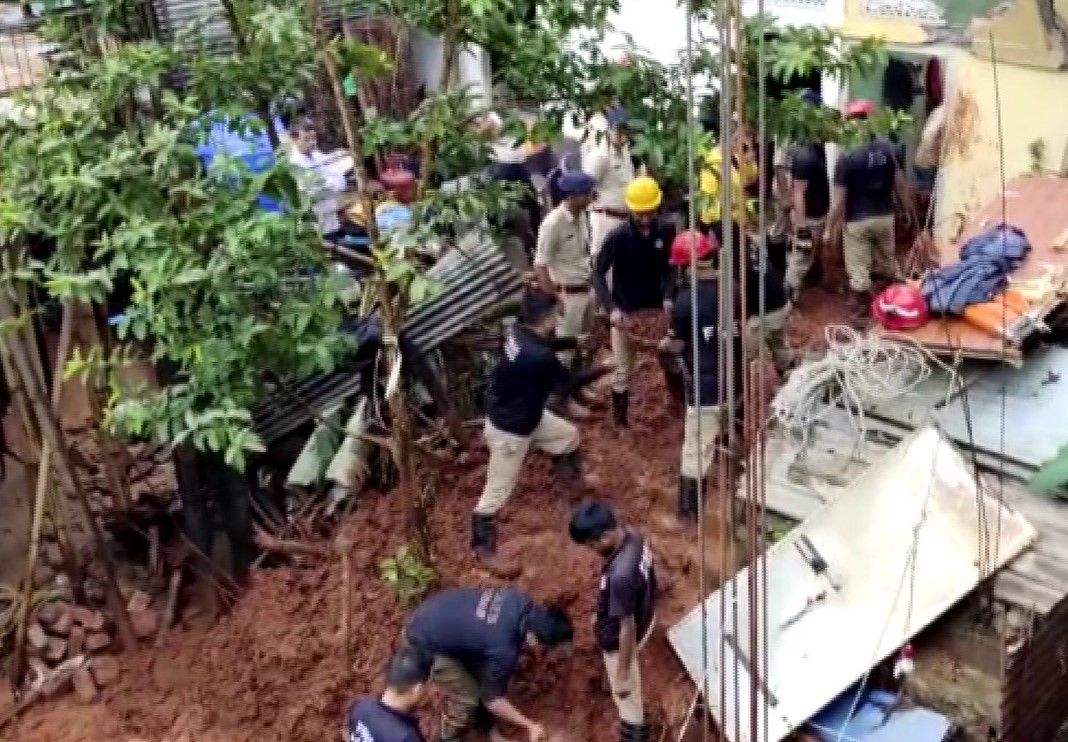 Heavy Rains Lash Guwahati, 4 Buried Alive in Boragaon Landslide
