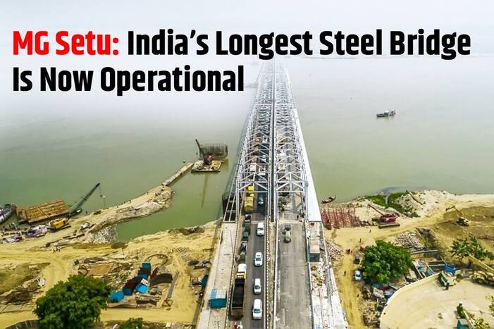 MG Setu: Why India’s Longest Steel Bridge Connecting Patna To Hajipur Matters To Bihar | Photos