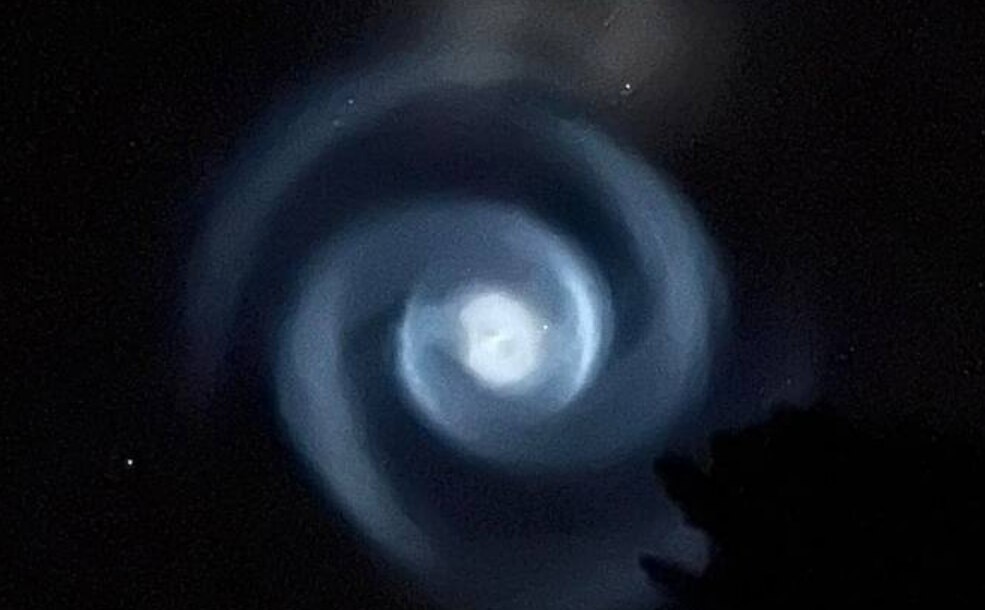 Mysterious Bright Swirl Spotted in Night Sky Over New Zealand, Here