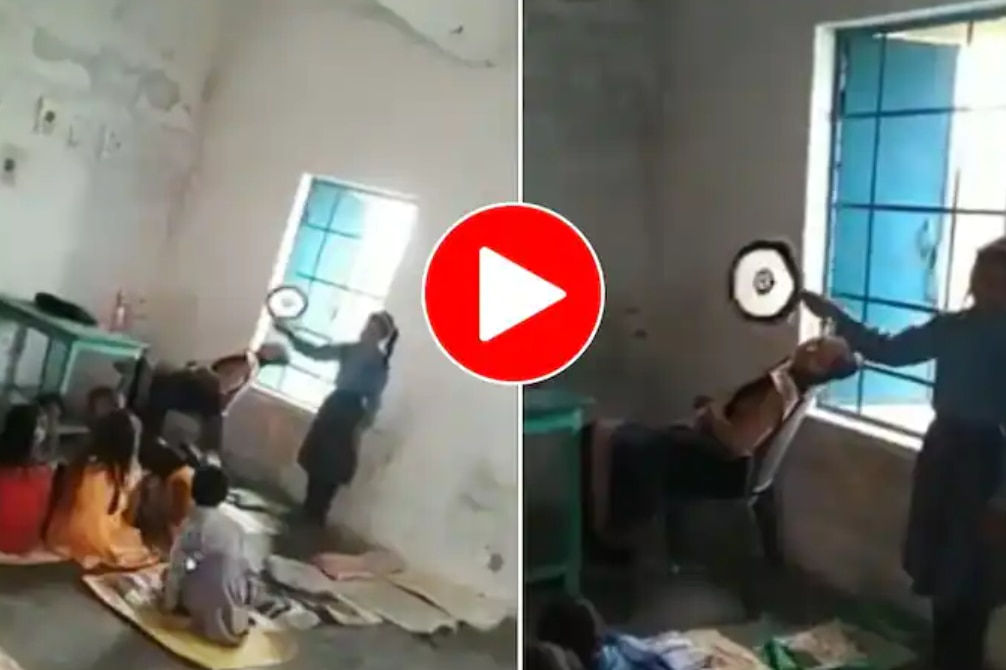 Viral Video: Bihar Teacher Sleeps in Classroom As Student Fans Her ...