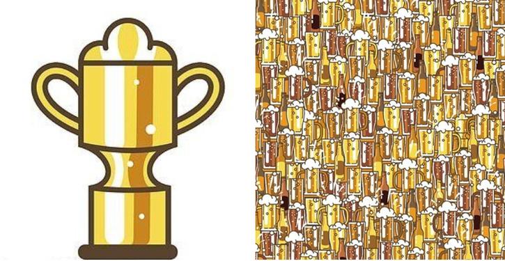 Viral Optical Illusion: Can You Find The Trophy Hidden Among Beer ...