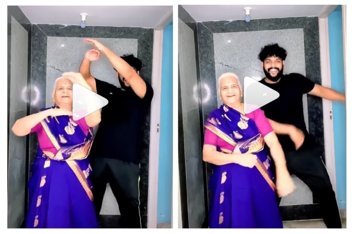 Viral Video: Desi Dadi Dances to Viral Jiggle Jiggle Trend With ...