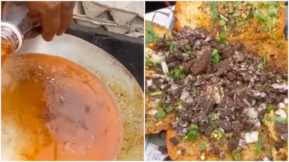 Viral Video: Vendor Makes Omelette With Jeera Soda and Oreos, Netizens ...