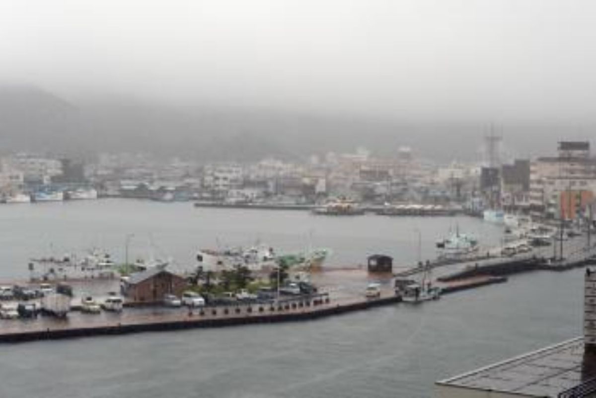 Typhoon Aere Makes Landfall in Southwest Japan, Brings Torrential Downpour