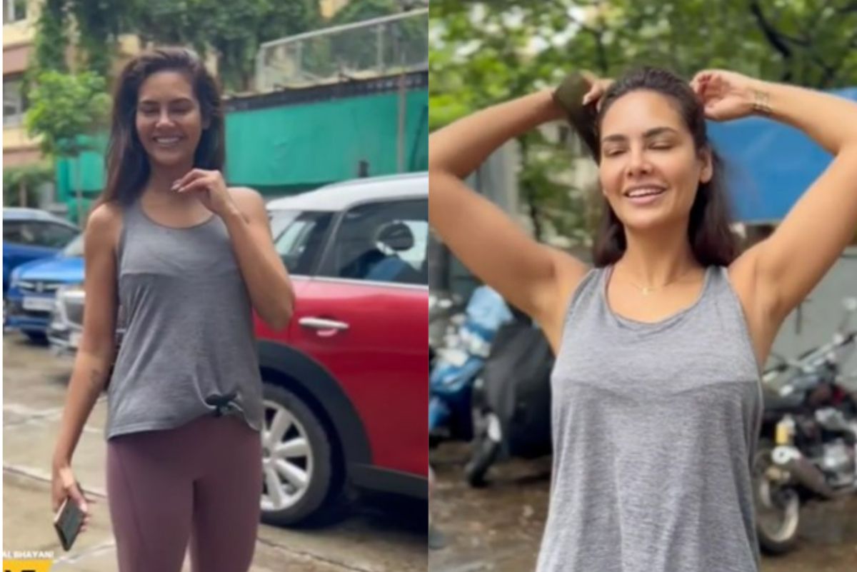 Esha Gupta Spotted in No Makeup Look After Gym Session, Netizens Ask ...