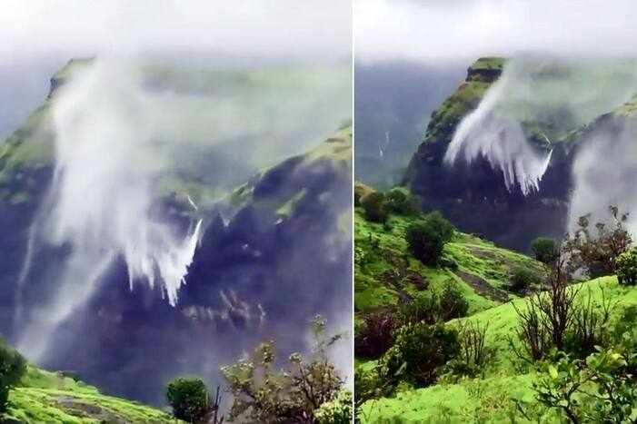 Naneghat Reverse Waterfall in Maharashtra is an Incredible Jharna And a ...
