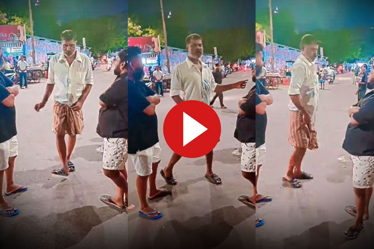 Chachaji Ka Dance: बीच सड़क पर चाचाजी लुंगी में करने लगे प्रभुदेवा का ...