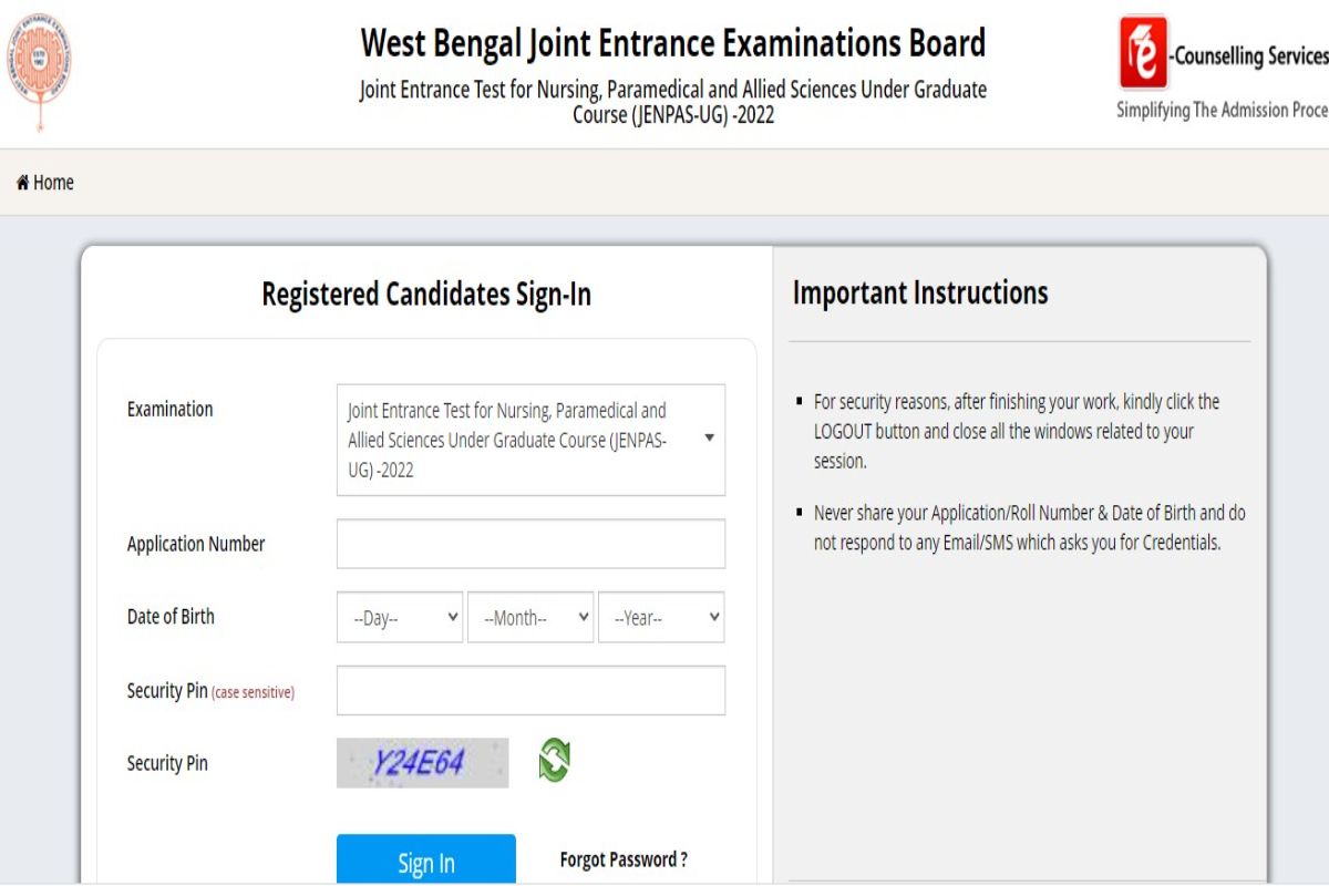 JENPAS UG 2022 Result Declared at wbjeeb.nic.in; Direct Link, Steps to Download Rank Card Here