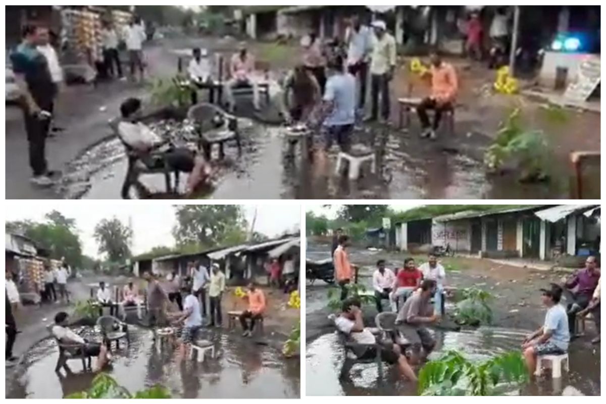 Goan-Style Beach Party? People Drink, Chill & Dance in Water-Logged ...