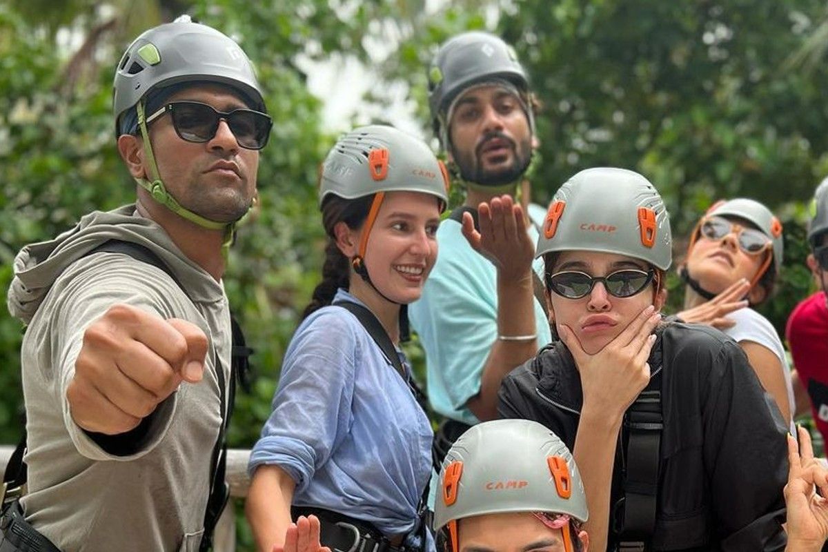 Vicky Kaushal-Katrina Kaif Get Goofy With Friends In NEW PICS From Maldives