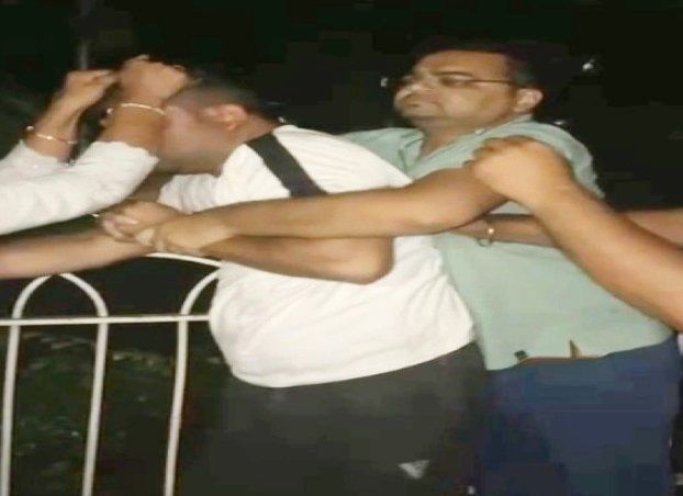 UP BJP Leader Trashed By Wife, In Laws, After Being Caught With Female Friend