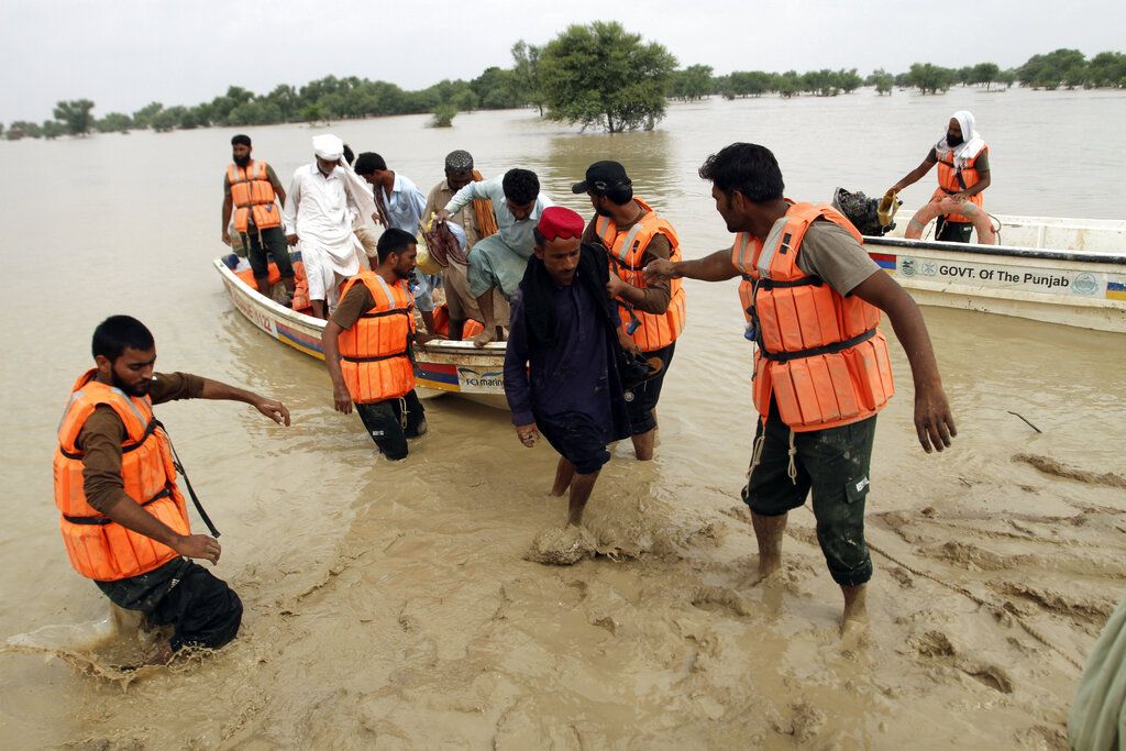 11 People Drown Several Missing As Flood Rescue Boat Capsizes In Pakistan
