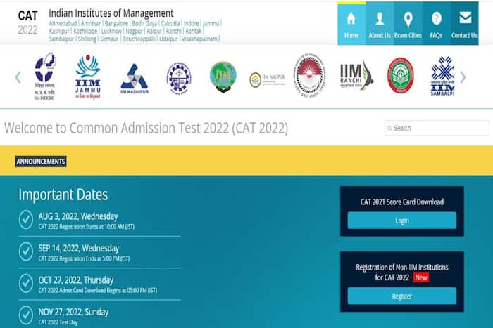 CAT 2022 Registration Underway; Know if You Are Eligible To Fill ...