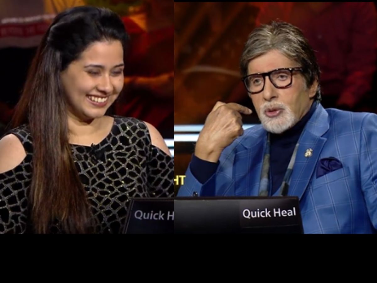 KBC 14 Video: अमिताभ बच्चन ने महिला कंटेस्टेंट से पूछ लिया 'सिलेबस' से बाहर का सवाल, शादी में ...