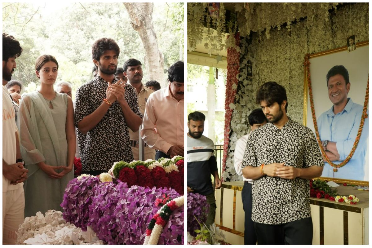 Liger Actors- Vijay Devarakonda & Ananya Panday Pay Tribute To Late ...