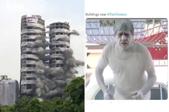Twitter Reacts to Noida Supertech Twin Tower Demolition With Savage ...