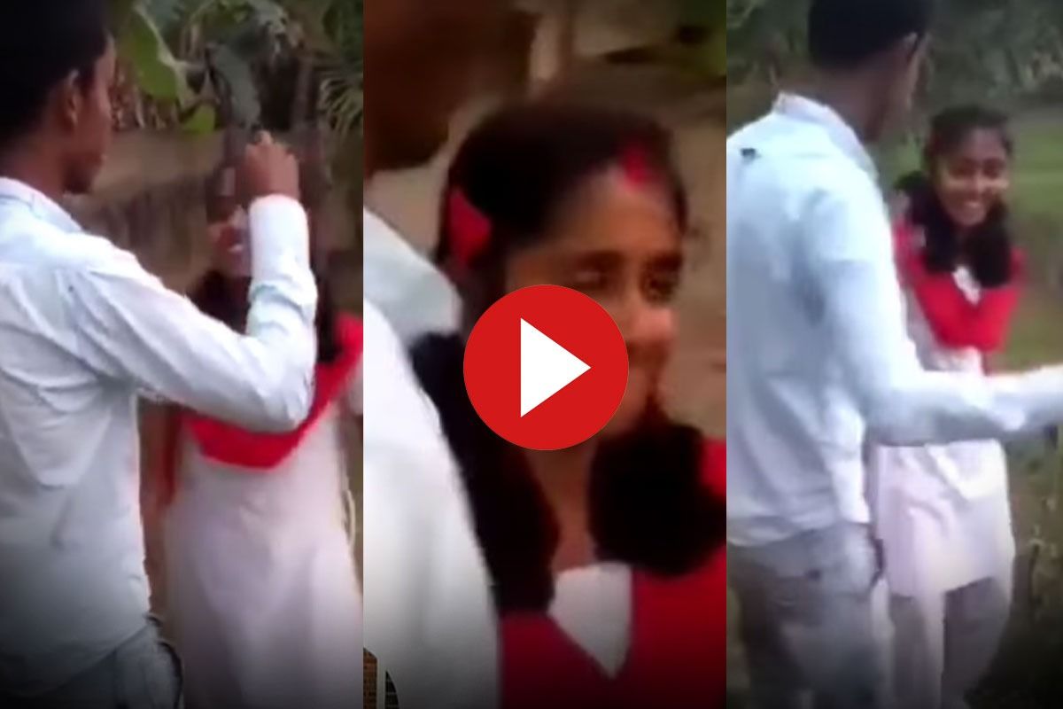 Premi Premika Ka Video: गर्लफ्रेंड को पार्क में बुलाकर मांग भरने लगा ...