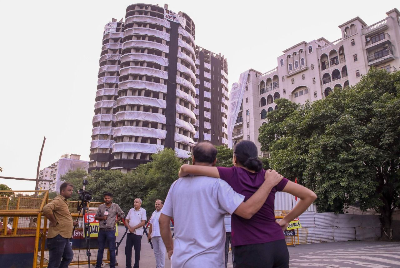 Noida's Twin Tower Timeline From Rise To Fall Of This Supertech Saga