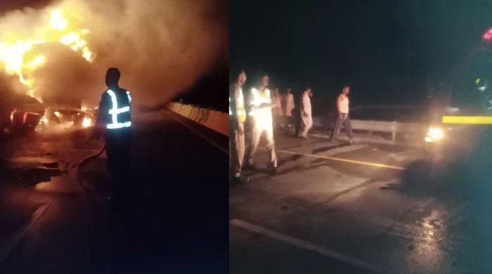 20 Dead, 6 Injured in Pakistan Bus-oil Tanker Collision