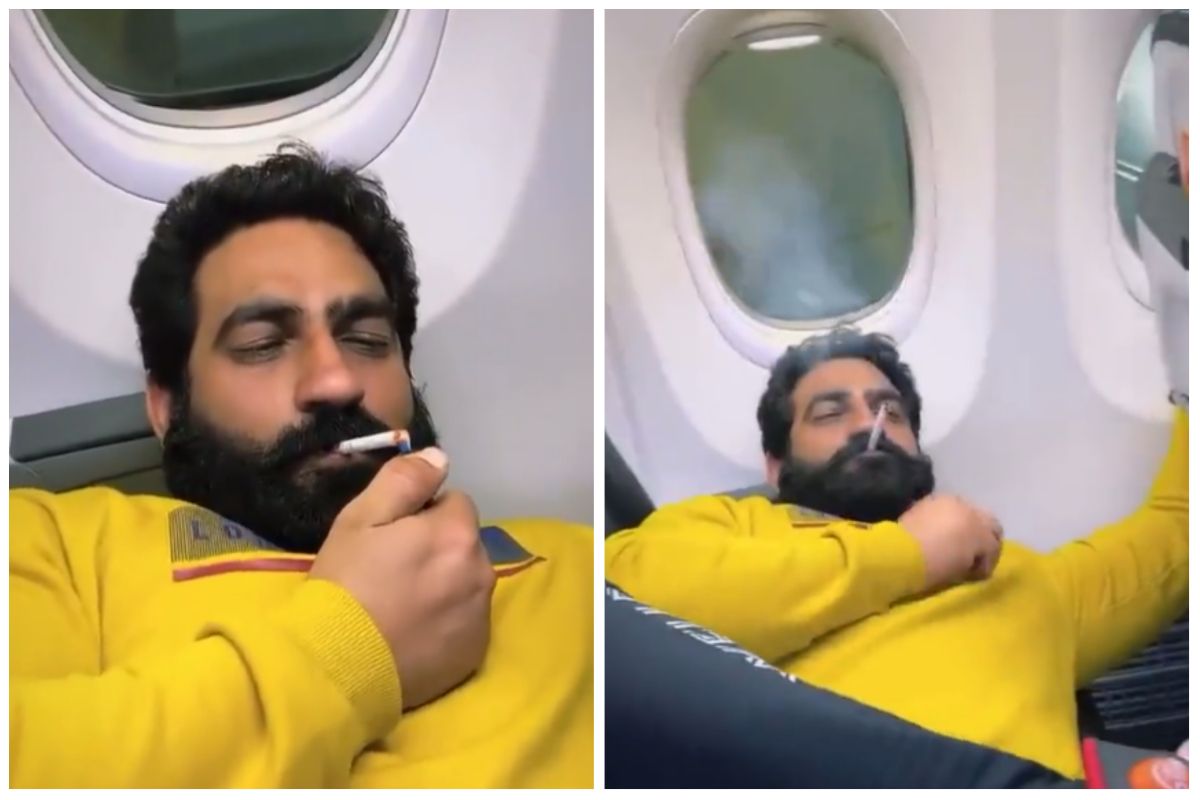 Viral Video: Instagram Influencer Bobby Kataria Seen Smoking Cigarette ...