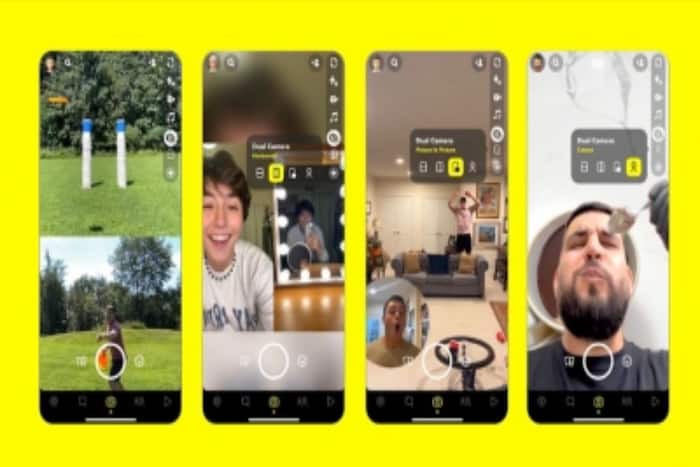 Snapchat Launches Dual Camera to Capture Multiple Shots at Same Time
