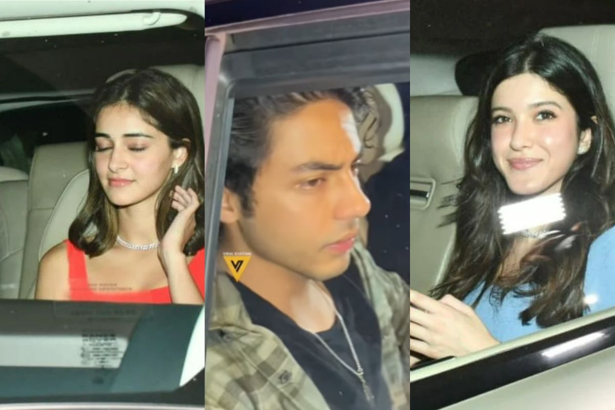 Chunky Pandays 60th Star Kids Aryan Khan Shanaya Kapoor And Navya Naveli Nanda Attend Birthday ...