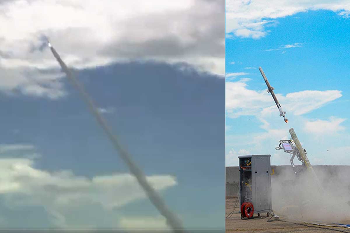 DRDO ने अत्यंत कम दूरी की एयर डिफेंस सिस्टम मिसाइल का सफल टेस्ट किया
