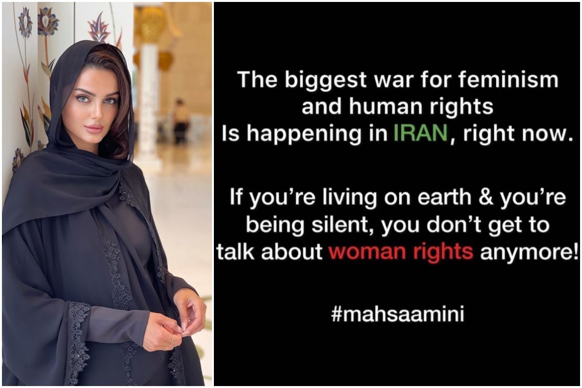 इंटरनेट की नई सनसनी बनीं ईरान की सुपरमॉडल Mahlagha Jaberi, महसा अमीनी ...