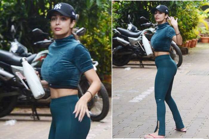 Malaika Arora Raises Hotness in Black Co-Ord Set Fans Say She is a Slayer - Watch Viral Video