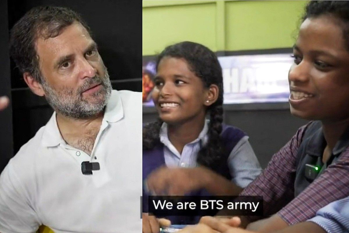 Rahul Gandhi Meets BTS Fans in Kerala, ARMY Goes Gaga Over Viral Video - Watch