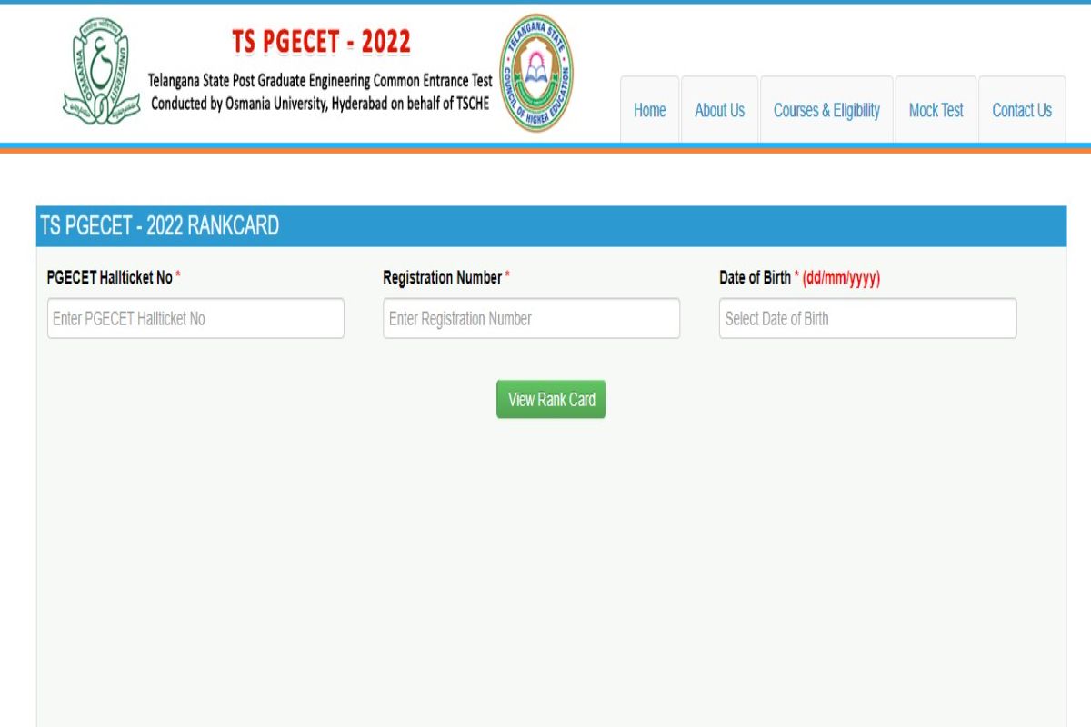 TS PGECET Result 2022 Declared at pgecet.tsche.ac.in; Check Steps to ...