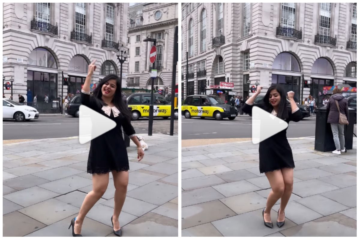 Viral Video: SpiceJet Airhostess Dances to Bahara on Streets of London ...