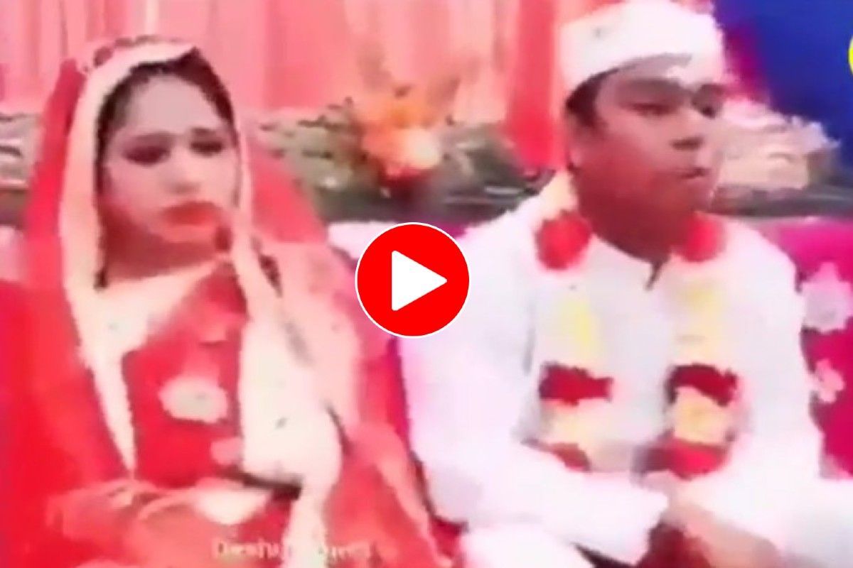 Viral Video: Groom Eats Rasgullas Non-Stop on Stage As Bride Sits ...
