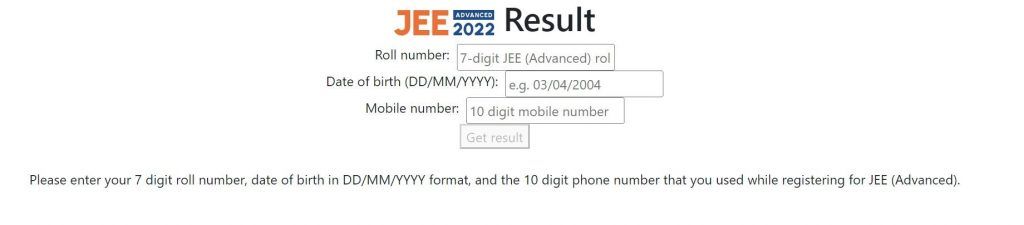 JEE Advanced Result 2022 LIVE Updates: IIT JEE Advanced 2022 Result ...