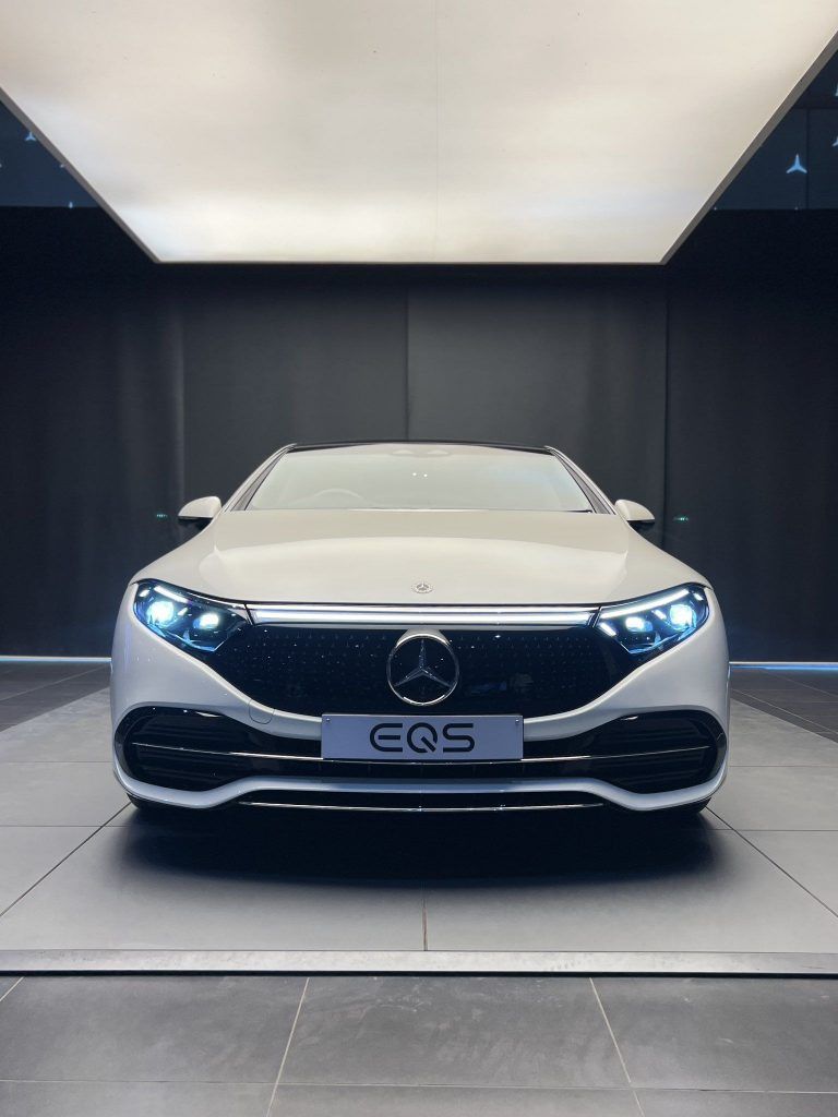 Mercedes Benz EQS 580 launched At 1.55 Crore India First Locally Assembled Luxury EV