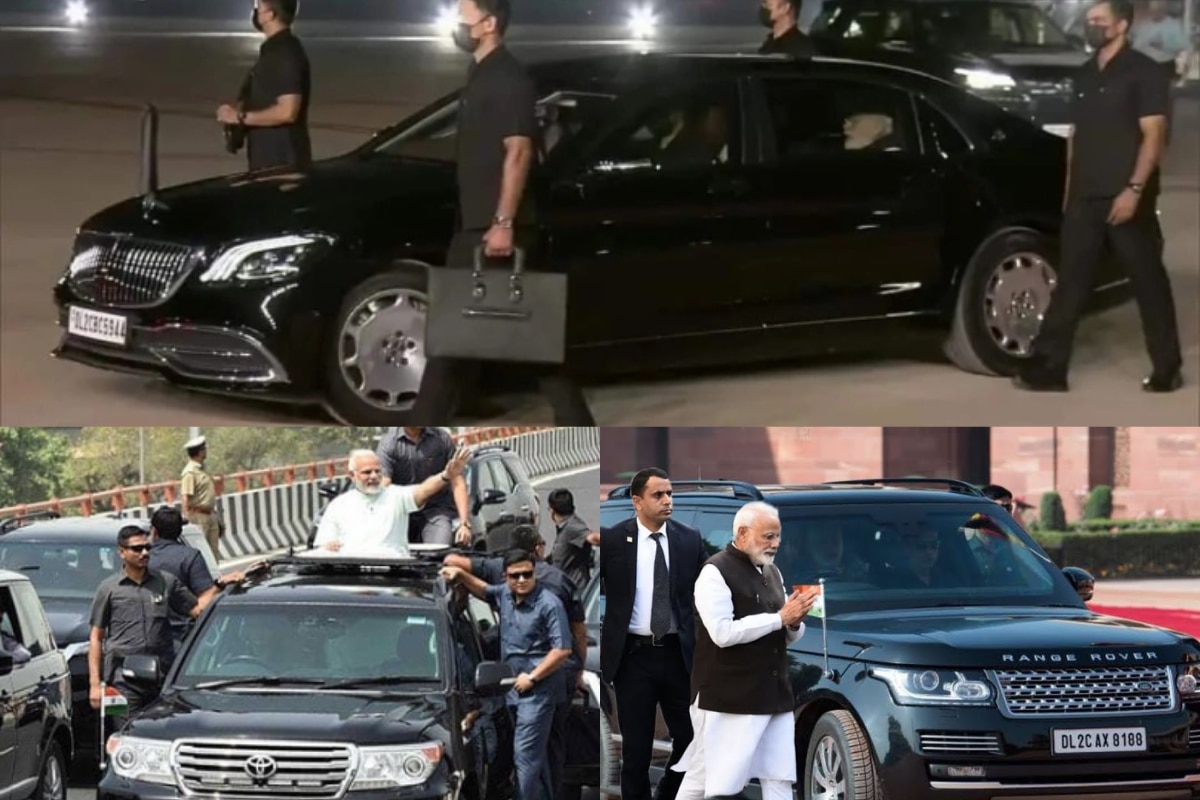 कभी मर्सिडीज तो कभी रेंज रोवर, इन धाकड़ कारों से चलते हैं पीएम मोदी ...